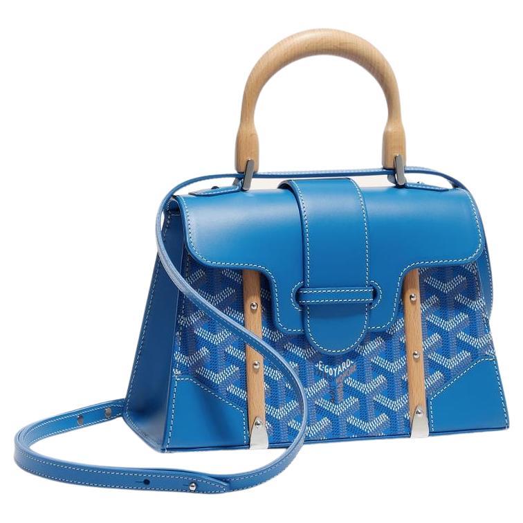 Blue Goyard Bag - 17 For Sale on 1stDibs