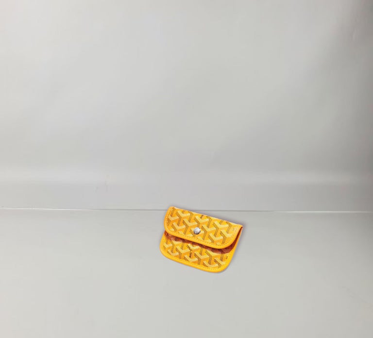 Goyard Yellow Anjou Mini Bag For Sale at 1stDibs