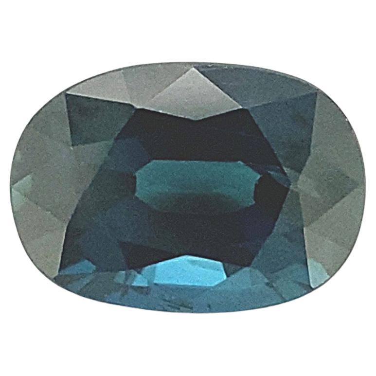 GRA Certified 1.17ct Blue Sapphire Untreated Heart Cut Loose Rare Gem ...