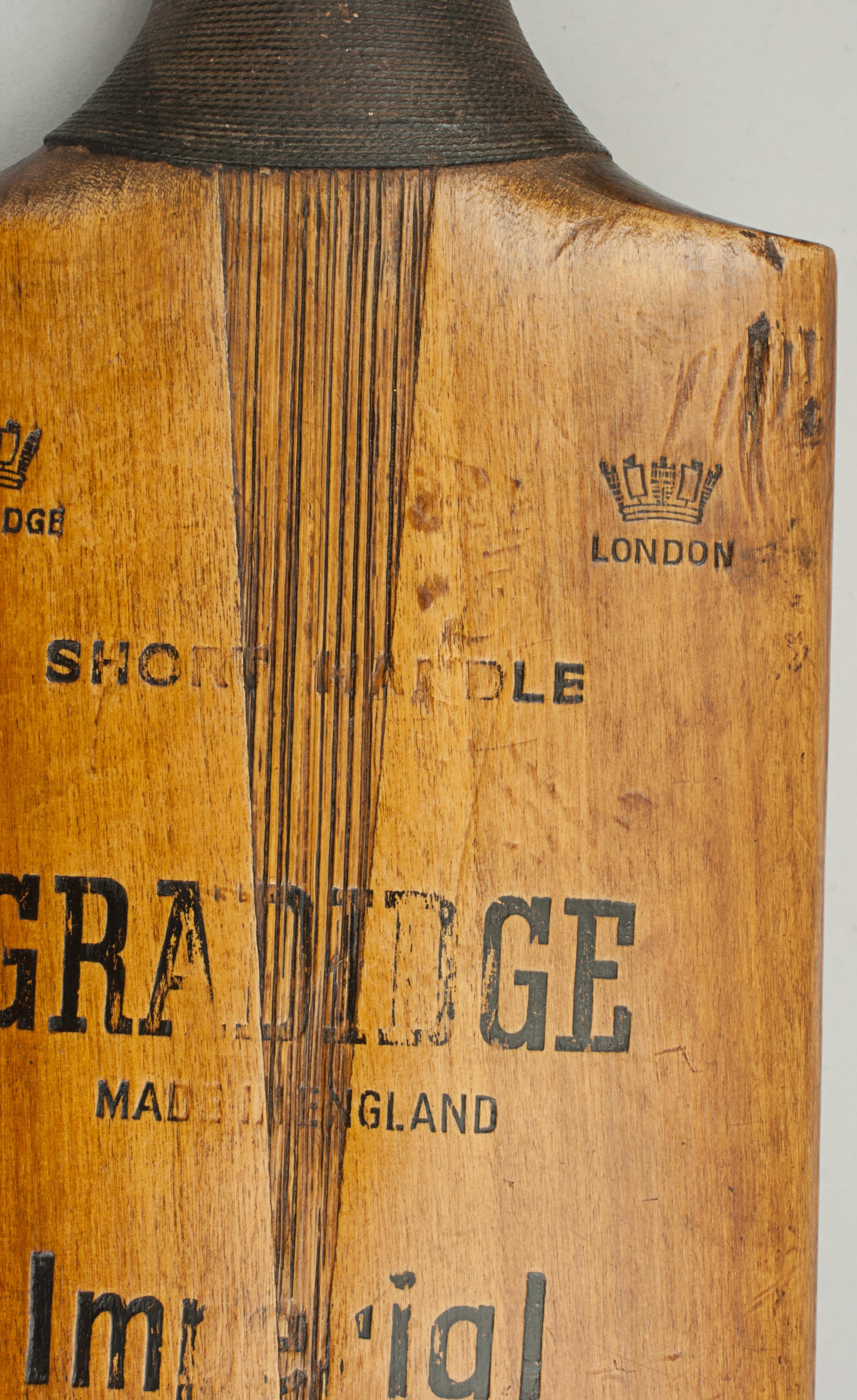 Gradidge Imperial Driver Cricket Bat For Sale at 1stDibs | gradidge ...