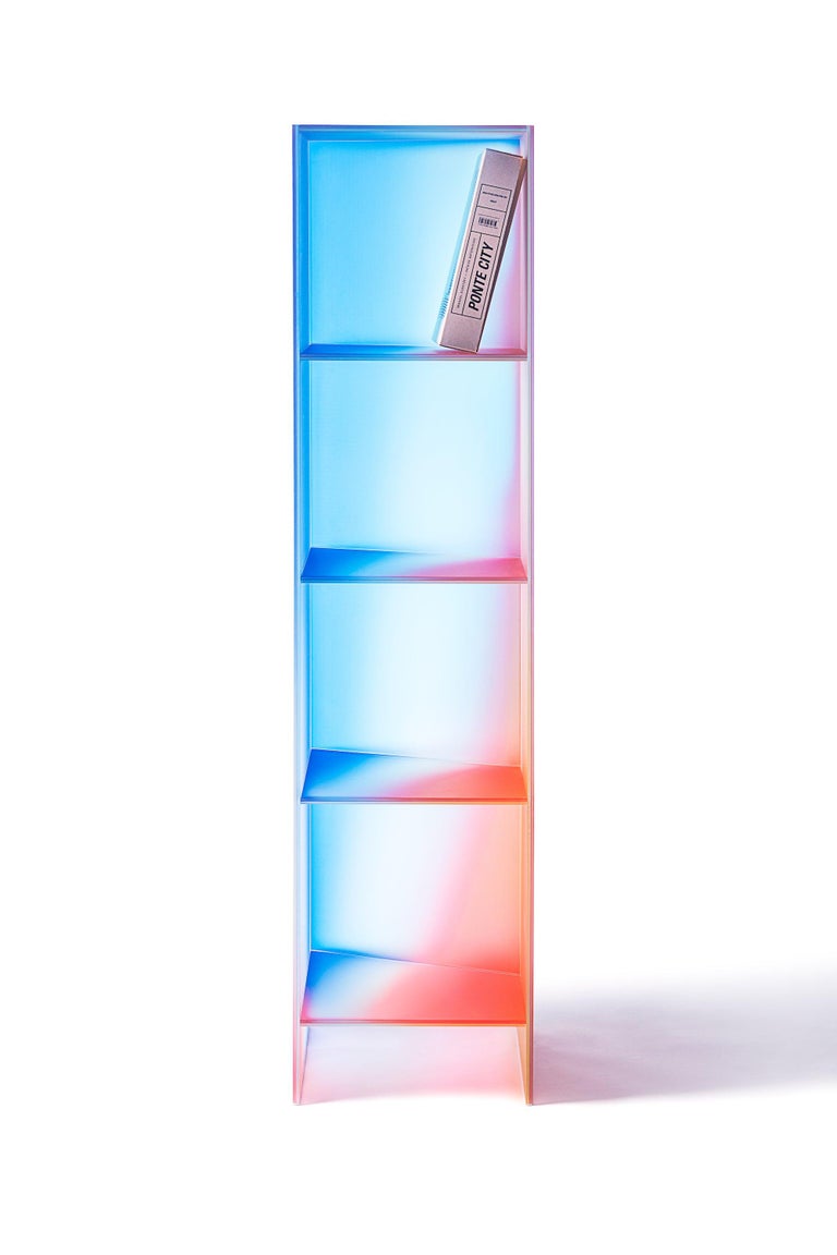 Gradient Color Glass Display Unit by Studio Buzao For Sale at 1stDibs ...