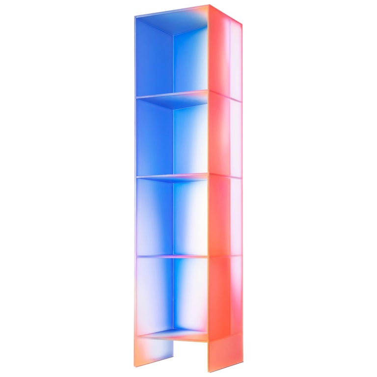 Gradient Color Glass Display Unit by Studio Buzao For Sale at 1stDibs ...