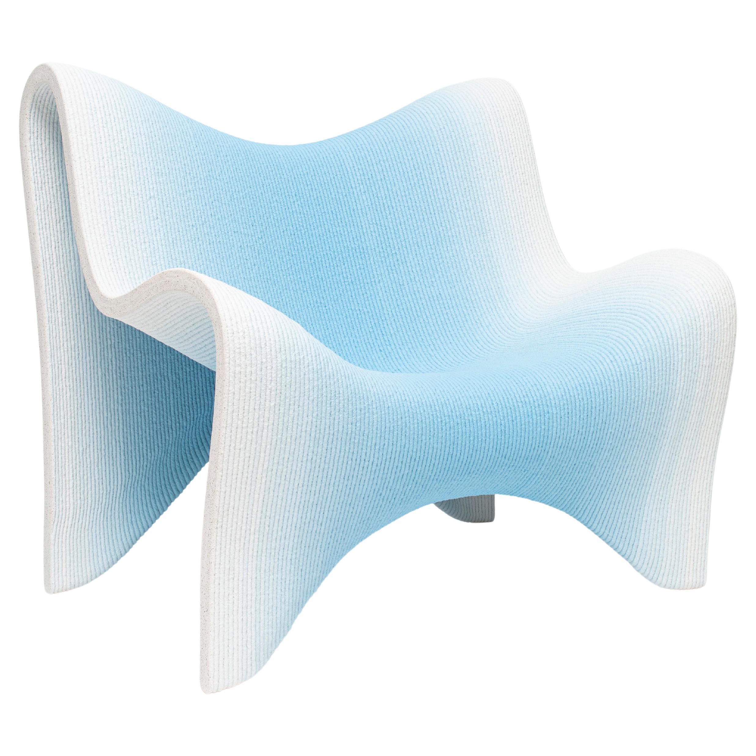 Gradient 3D Printed Fauteuil by Philipp Aduatz For Sale at 1stDibs