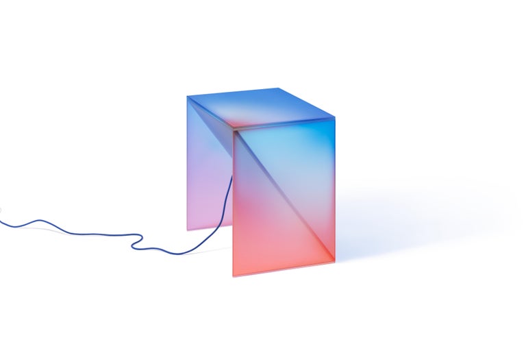 Gradient Table Lamp 'HALO' by Buzao 'High' For Sale at 1stDibs