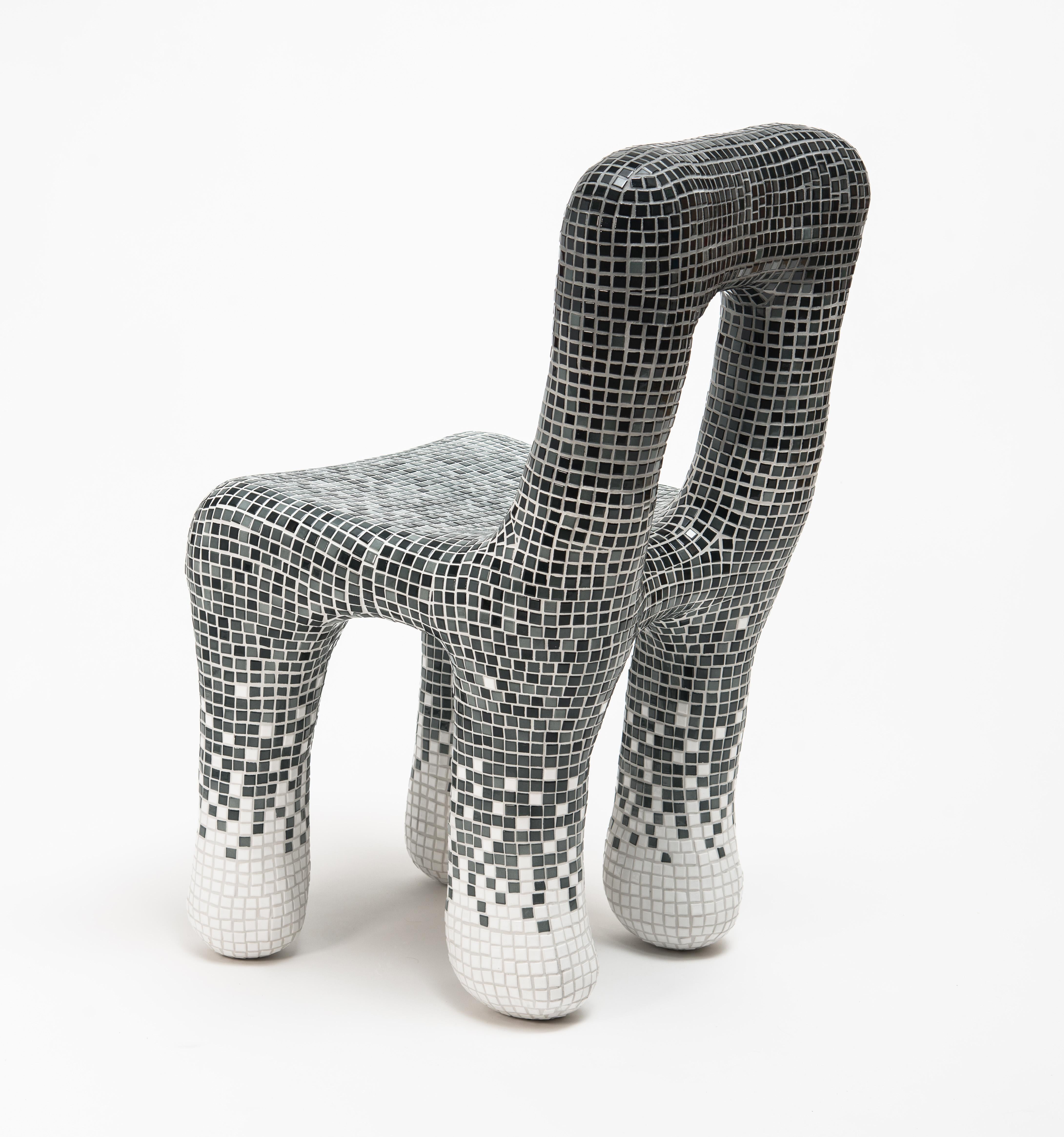 Gradient Tiles Chair by Philipp Aduatz For Sale at 1stDibs