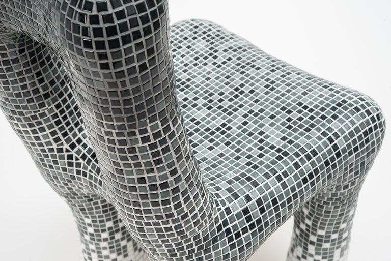 Gradient Tiles Chair by Philipp Aduatz For Sale at 1stDibs