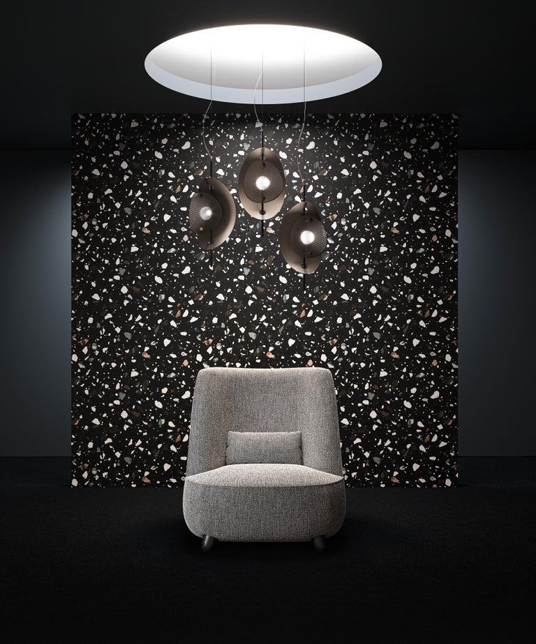 Gradisca - Lounge Armchair - Fabric: Milano 10 - by Simone Cagnazzo For ...