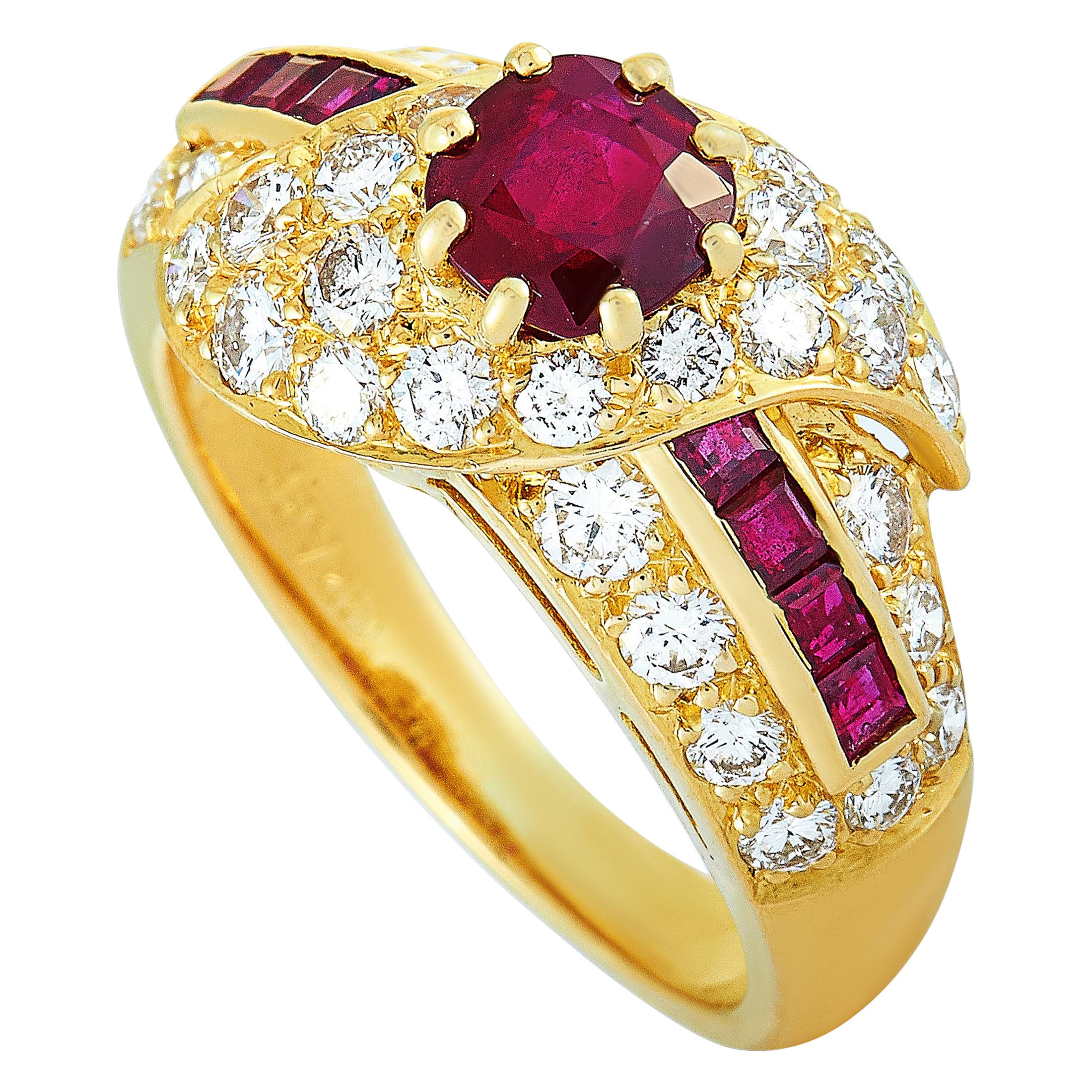 Graff Ruby Ring - 8 For Sale on 1stDibs