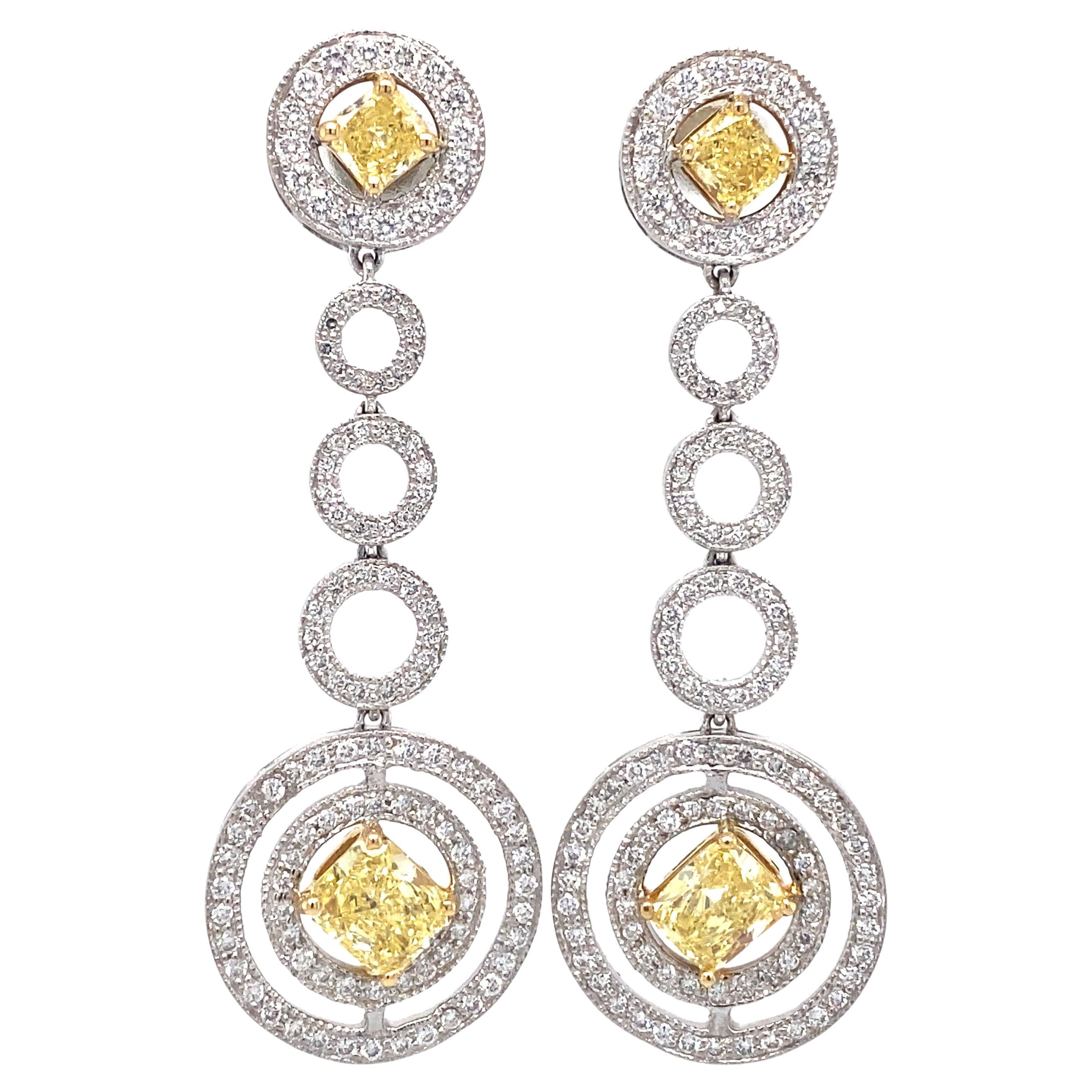 GRAFF 1.34ct Fancy Vivid Yellow Diamond Ring at 1stDibs | graff yellow ...