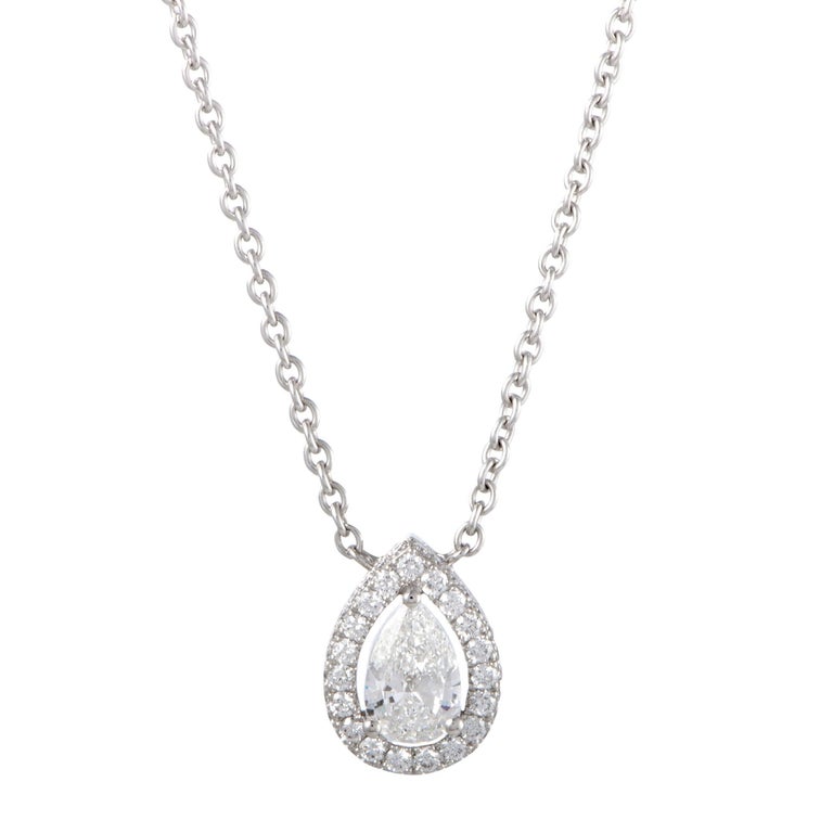Graff Diamonds White Gold Bullet-Cut Diamond Cross Pendant Necklace at ...