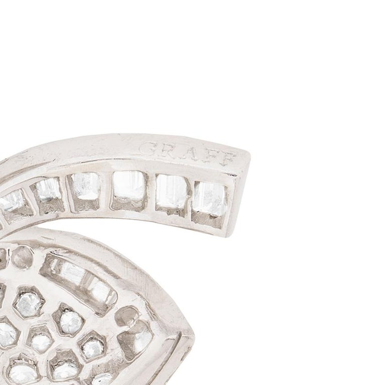 Graff Diamond Flower Brooch at 1stDibs | graff brooch, graff diamond brooch