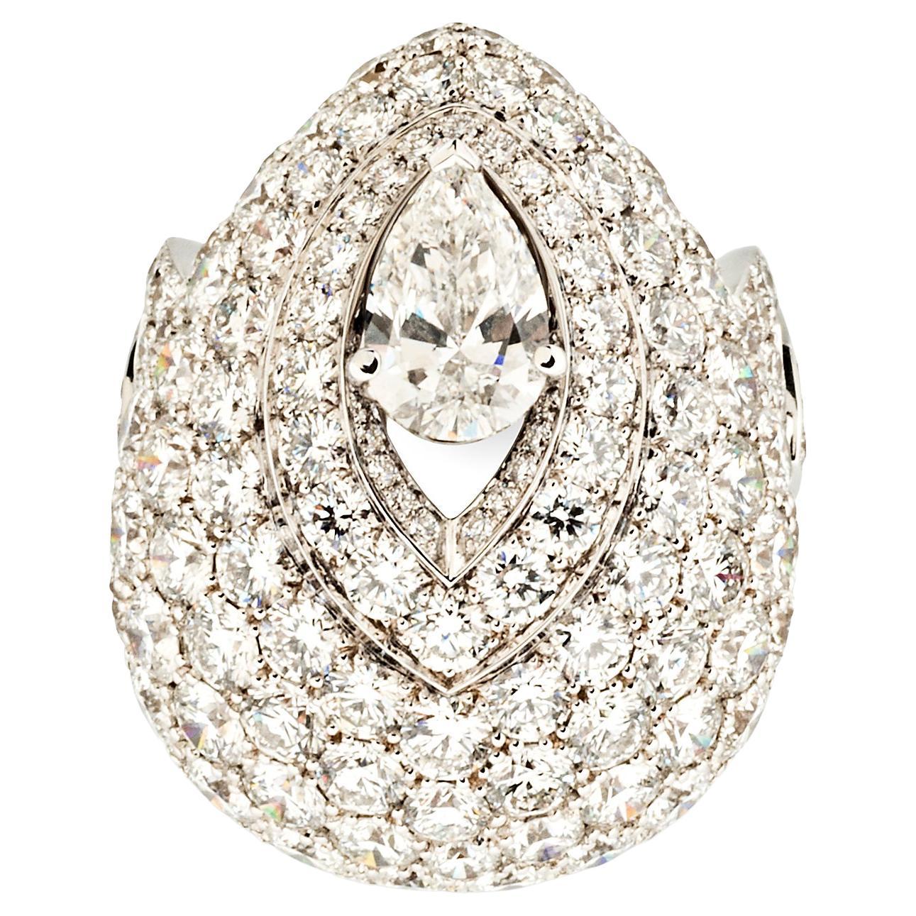 Nicholas Varney Blue Tourmaline Gion Ring For Sale at 1stDibs