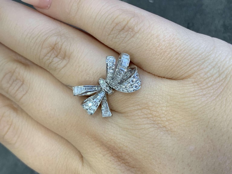 Graff Diamond Set Bow Ring at 1stDibs | graff bow ring, graff bow
