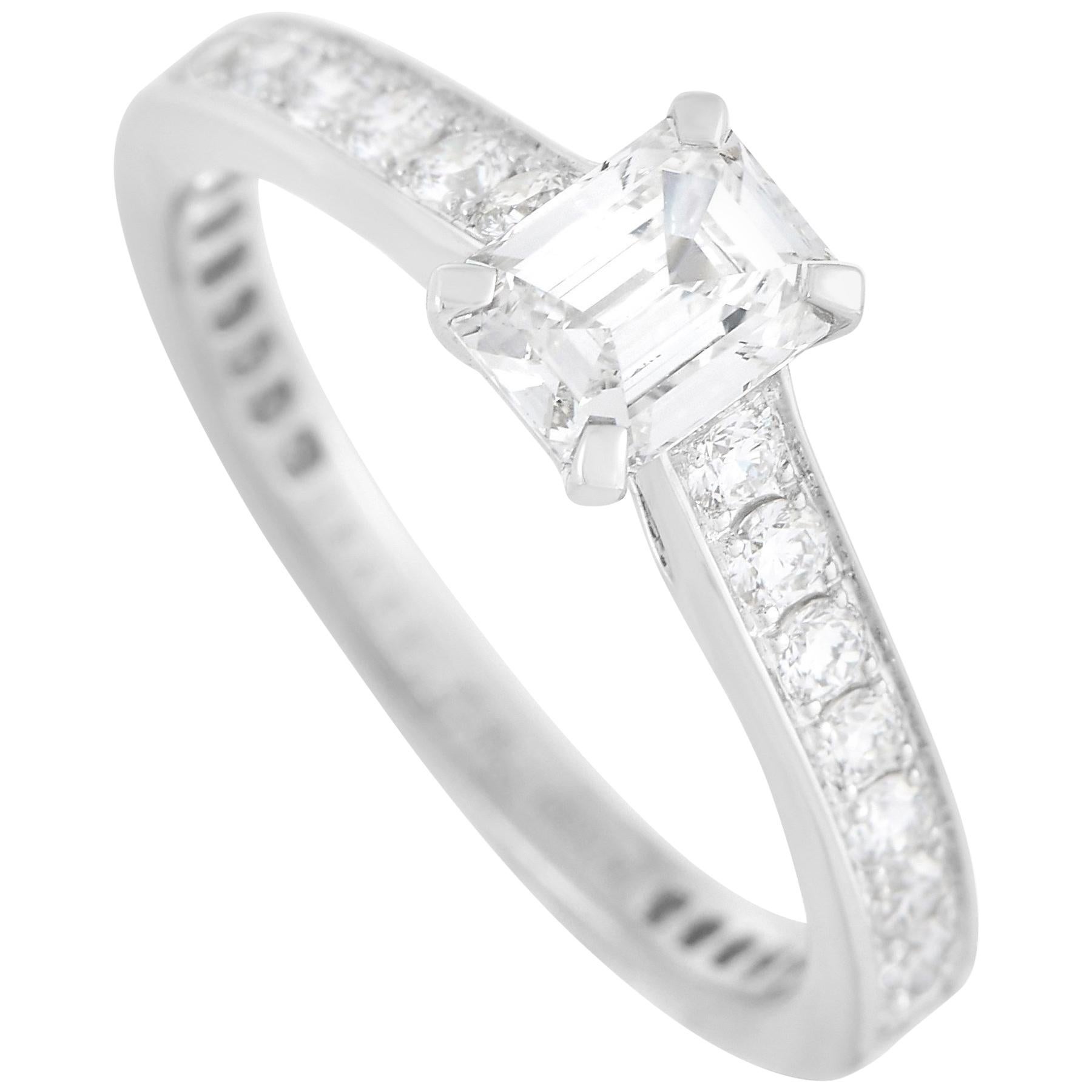 Stunning Graff GIA Cert 3.60 Carat Diamond Gold Engagement Ring at ...