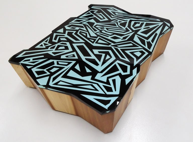 ''Graffiti" Sculptural Coffee Table For Sale at 1stDibs | graffiti ...