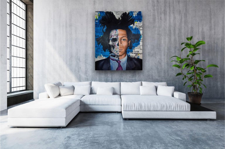 Grafy - Samo is dead- fine Contemporary Popart, Portrait, 24K Gold ...