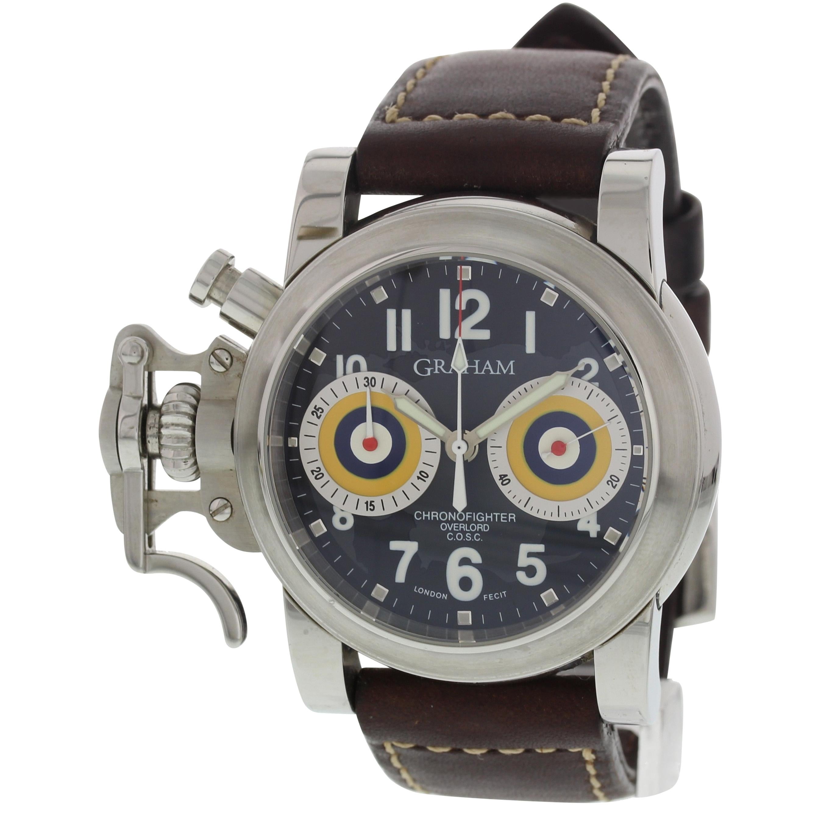 Graham Chronofighter Limited Edition Overlord Automatic 2OVAS.B03A.K10B ...