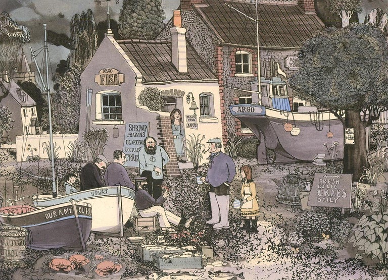 Graham Clarke - Graham Clarke (b.1941) - 20th Century Etching, Tilly's ...