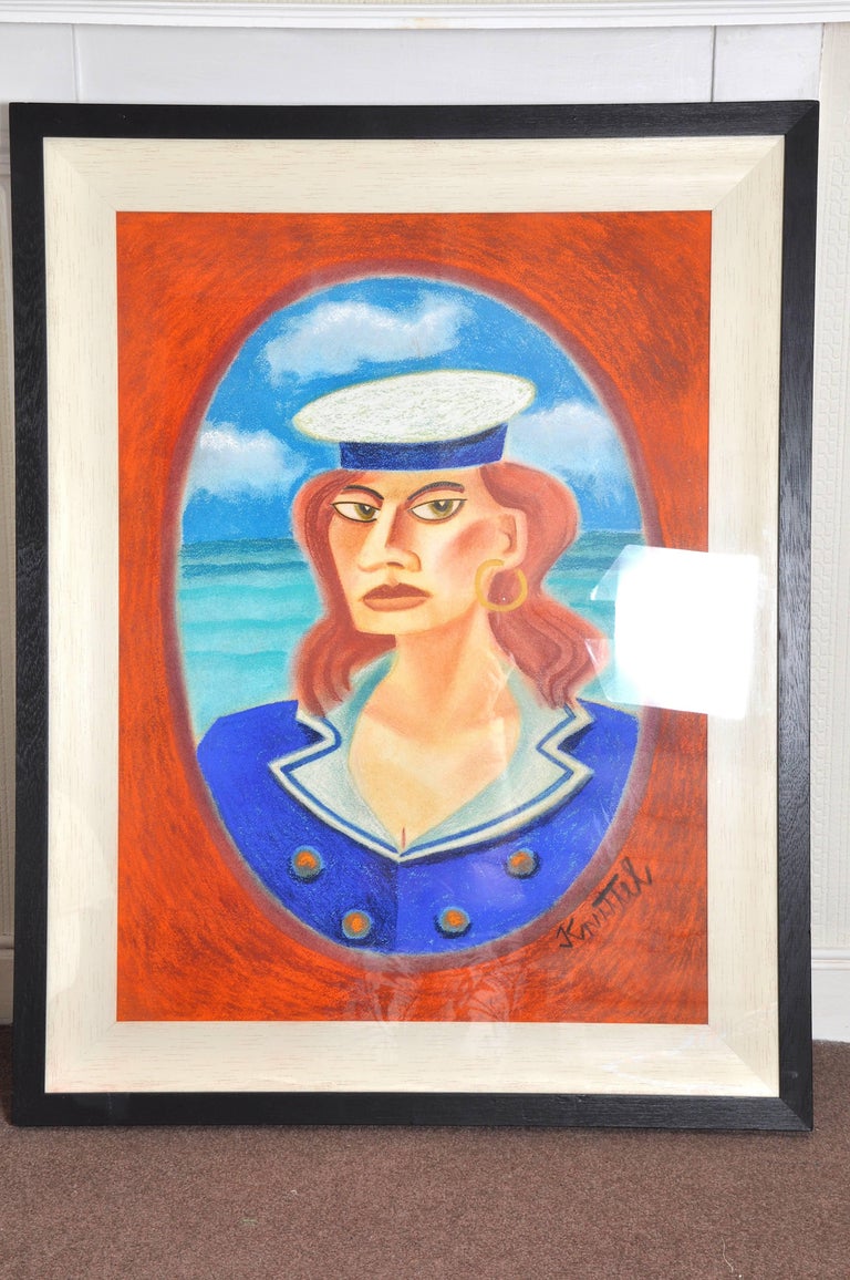 Graham Knuttel - Lady at Sea For Sale at 1stDibs