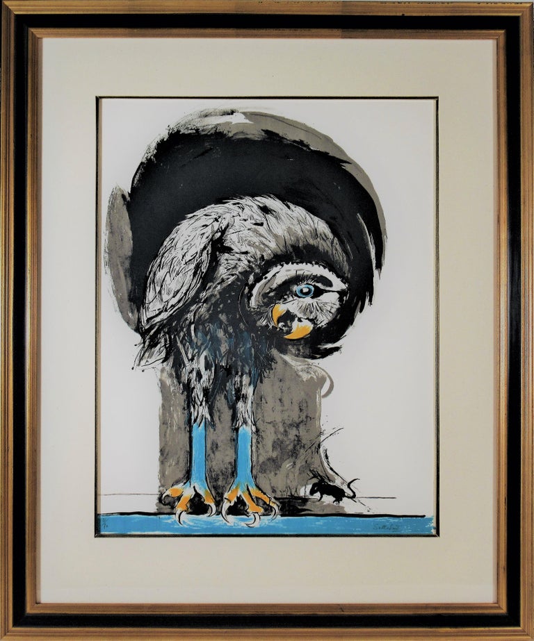 Graham Sutherland - Bird and Mouse For Sale at 1stDibs