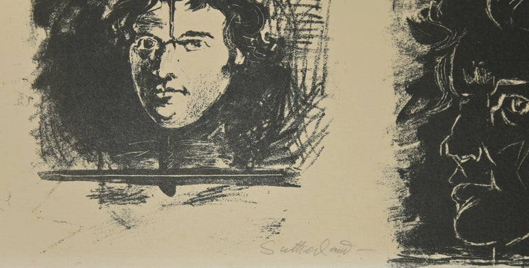 Graham Sutherland - Portrait - Lithograph by Graham Sutherland - 1972 ...