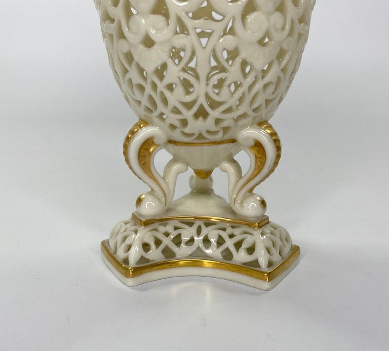 Graingers Royal Worcester Porcelain Vase and Cover, c. 1890 at 1stDibs