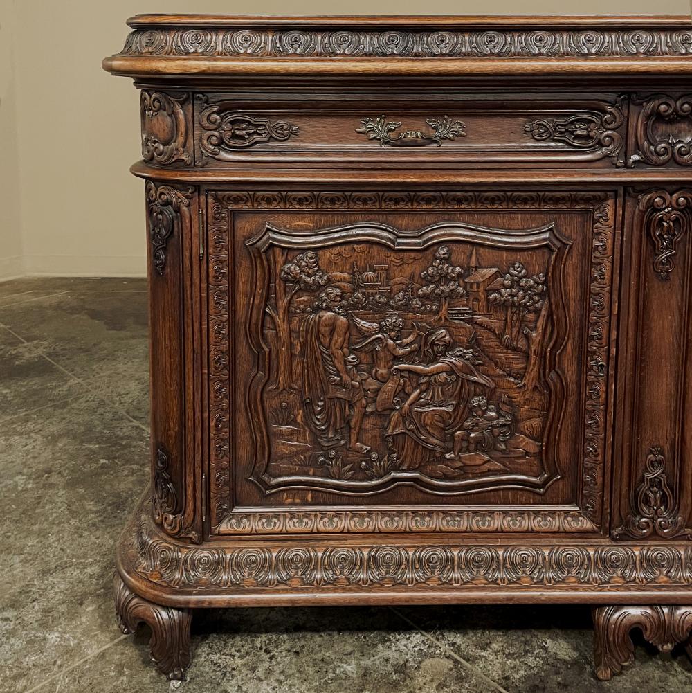 Grand Antique Renaissance Revival Buffet For Sale at 1stDibs