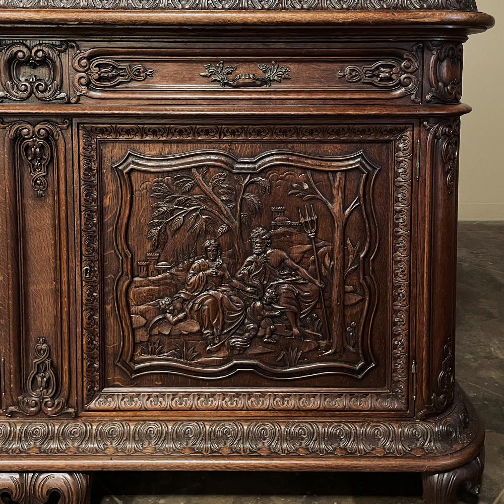 Grand Antique Renaissance Revival Buffet For Sale at 1stDibs