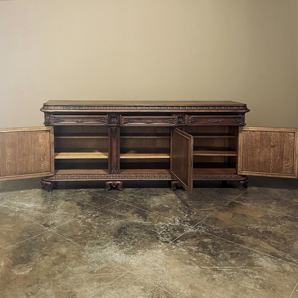 Grand Antique Renaissance Revival Buffet For Sale at 1stDibs