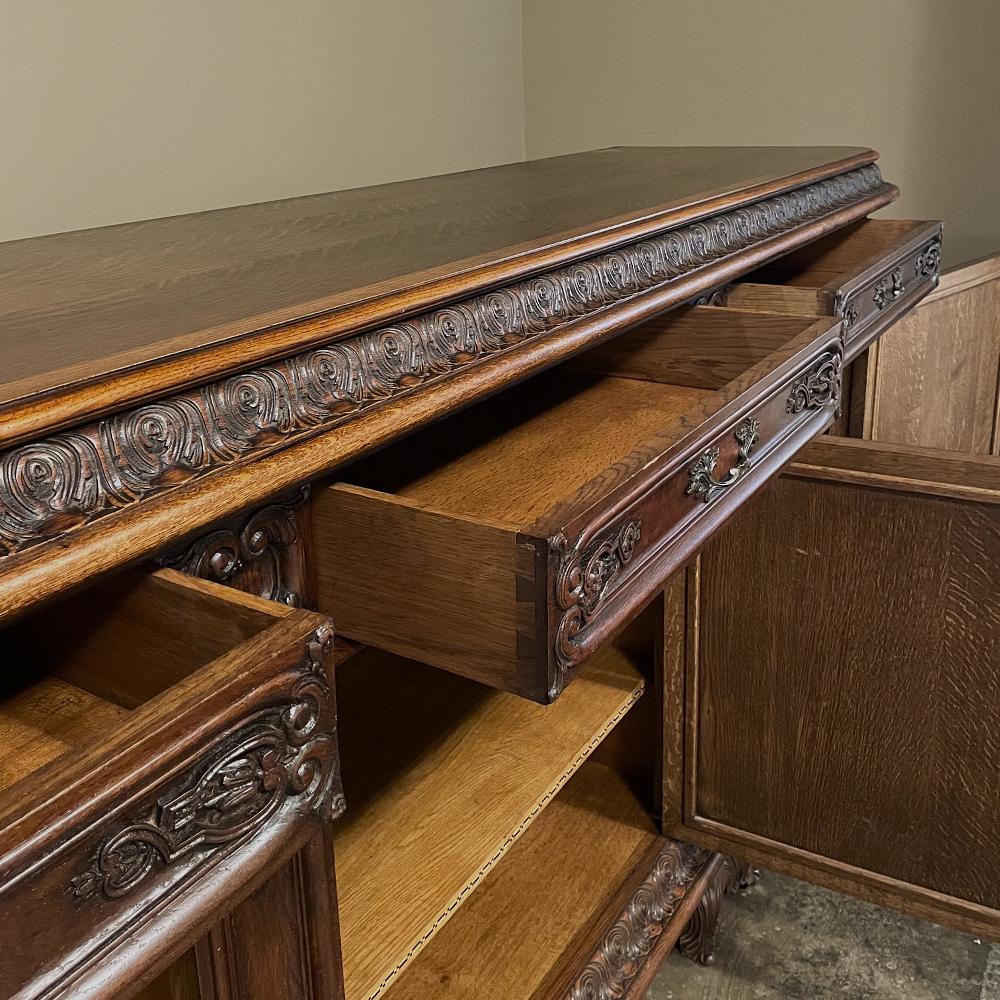 Grand Antique Renaissance Revival Buffet For Sale at 1stDibs