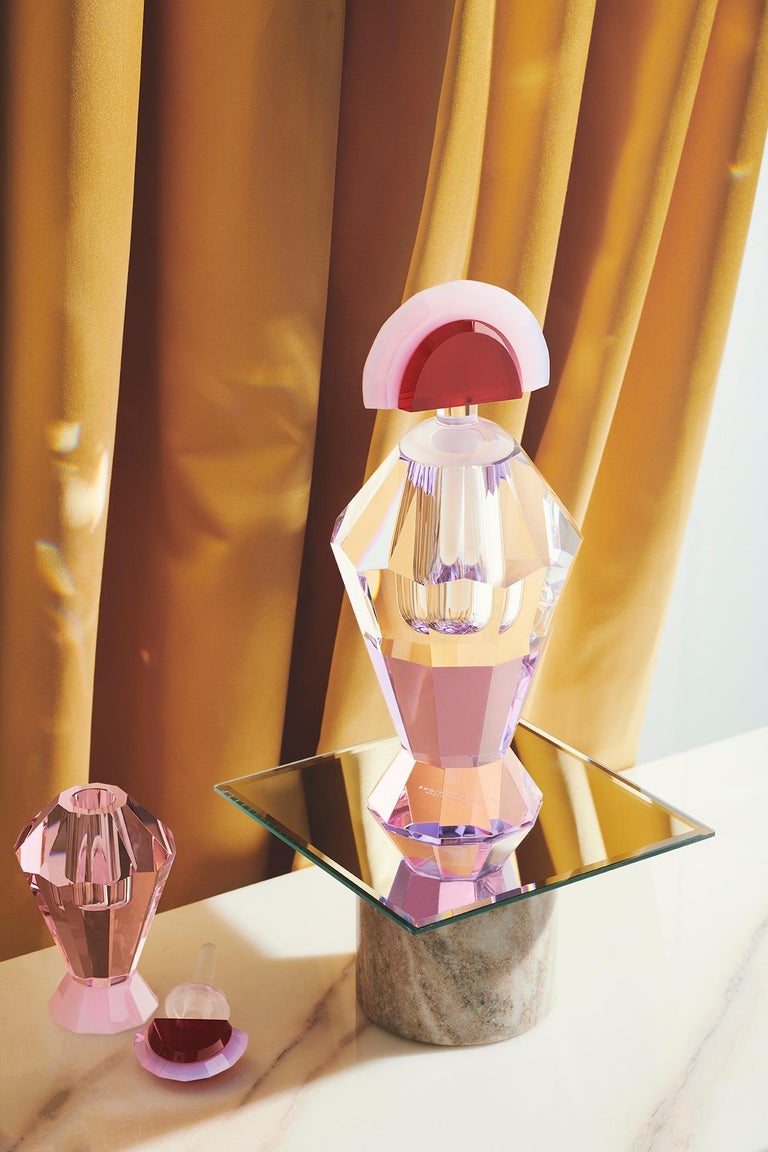 Grand Belleville Perfume Flacon, Extravagant Grand Crystal Perfume ...