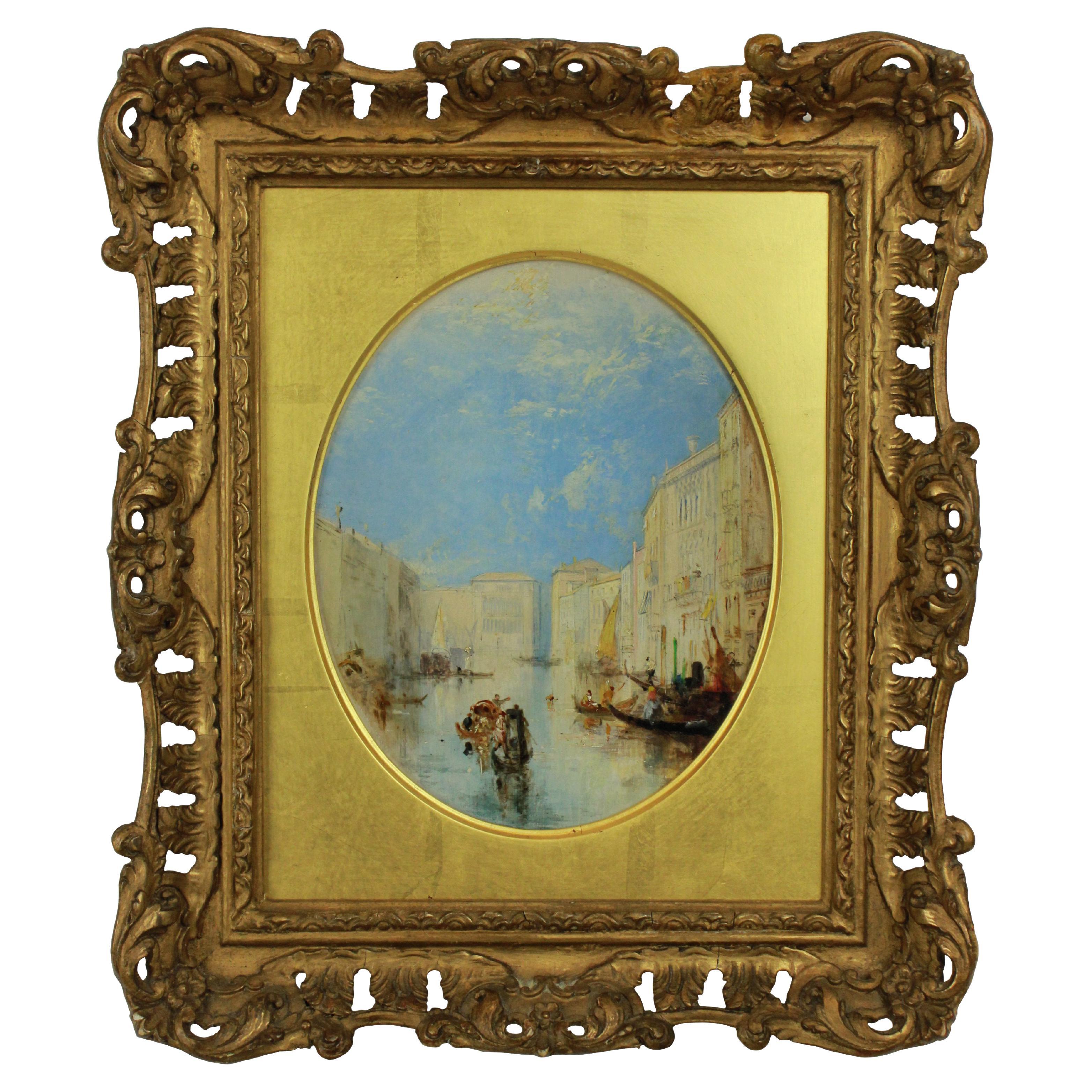 Grand Canal, Venice by Thomas Creswick RA For Sale at 1stDibs