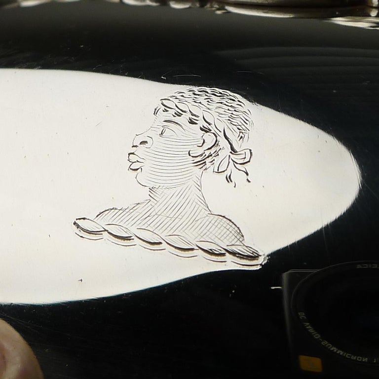 Grand Elkington Silver Plate Entree / Chafing Dish, 1853 For Sale at ...