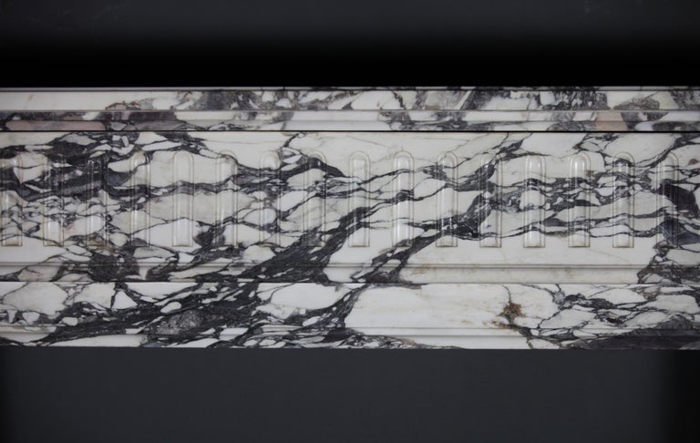 Grand Fine French Marble Original Antique Fireplace Surround at 1stDibs