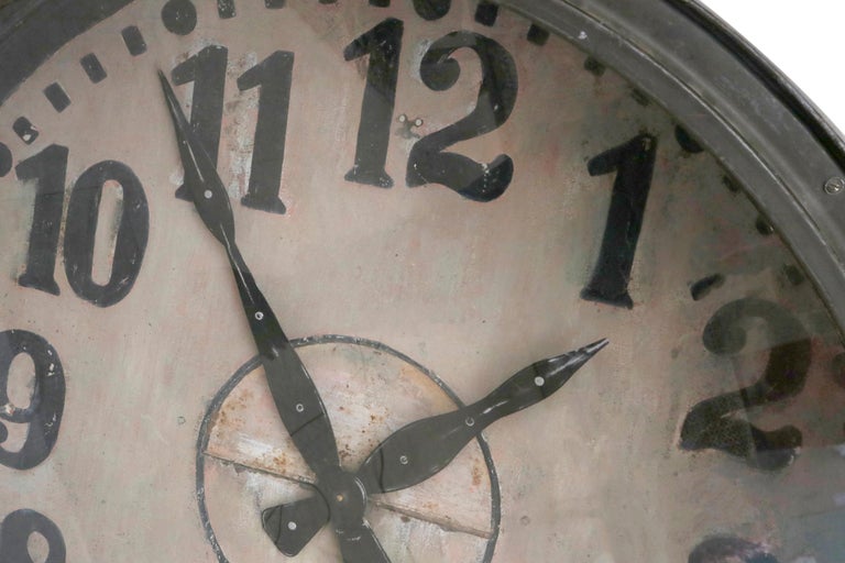 Grand Industrial Clock Four Foot Diameter at 1stDibs | diameter of a ...