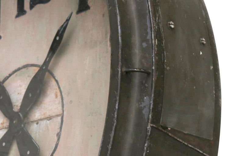 Grand Industrial Clock Four Foot Diameter at 1stDibs | diameter of a ...