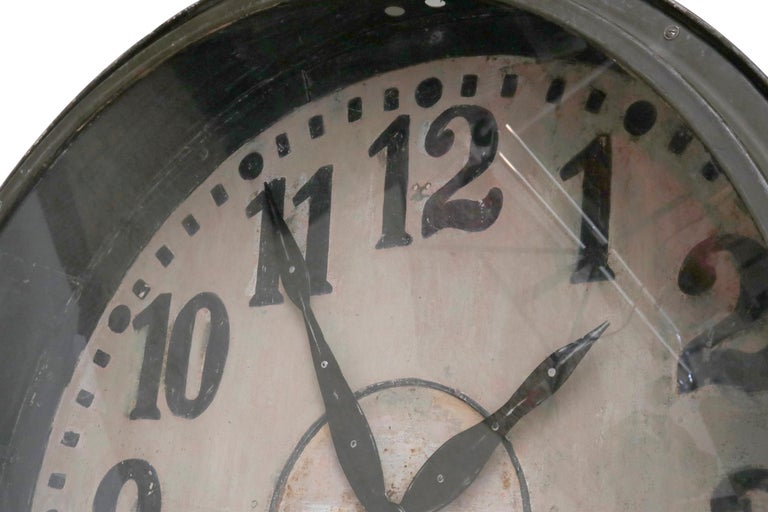 Grand Industrial Clock Four Foot Diameter at 1stDibs | diameter of a ...