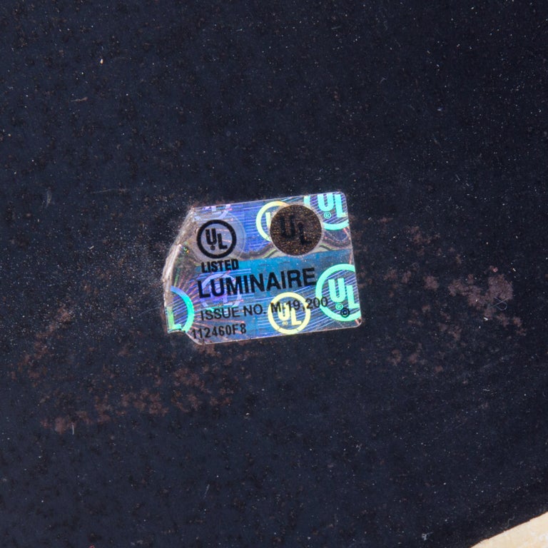 Grand Luminaire 4-Arm Light Fixture in Steel and Brass at 1stDibs