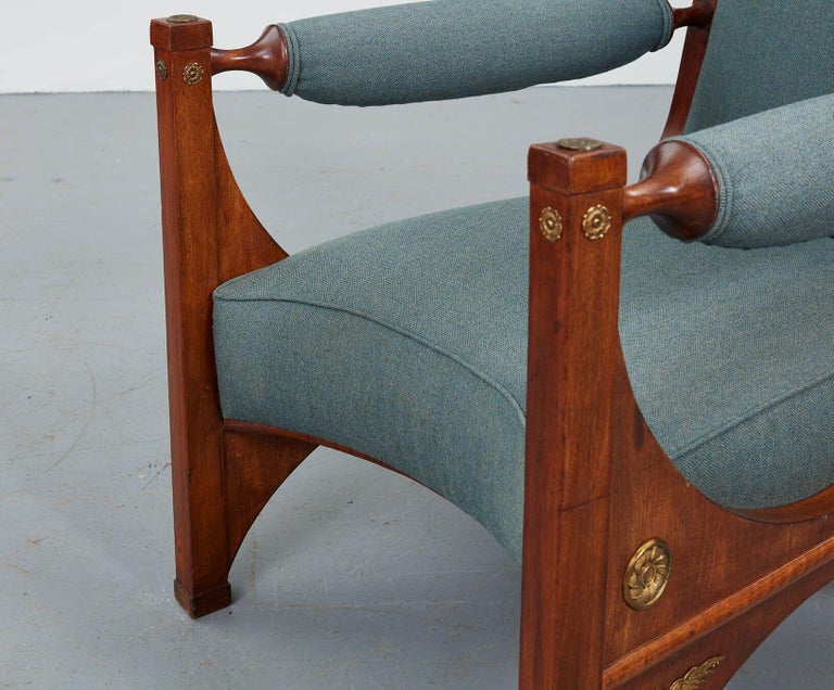 Grand Pair of Northern European Armchairs For Sale at 1stDibs