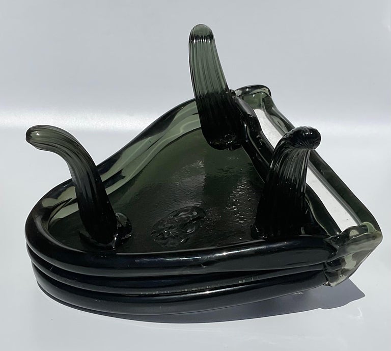 Grand Piano Sculpture in Murano Art Glass attributed to Ercole Barovier ...
