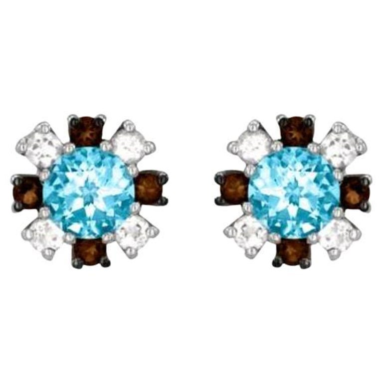 Grand Sample Sale Earrings Featuring Blue Topaz, Vanilla Topaz ...