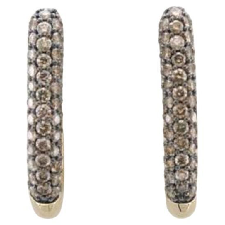 Grand Sample Sale Earrings Featuring Chocolate Diamonds Set in 14K ...