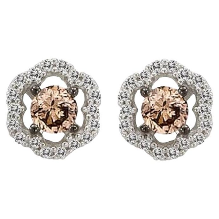 Grand Sample Sale Earrings Featuring Chocolate Diamonds, Vanilla ...