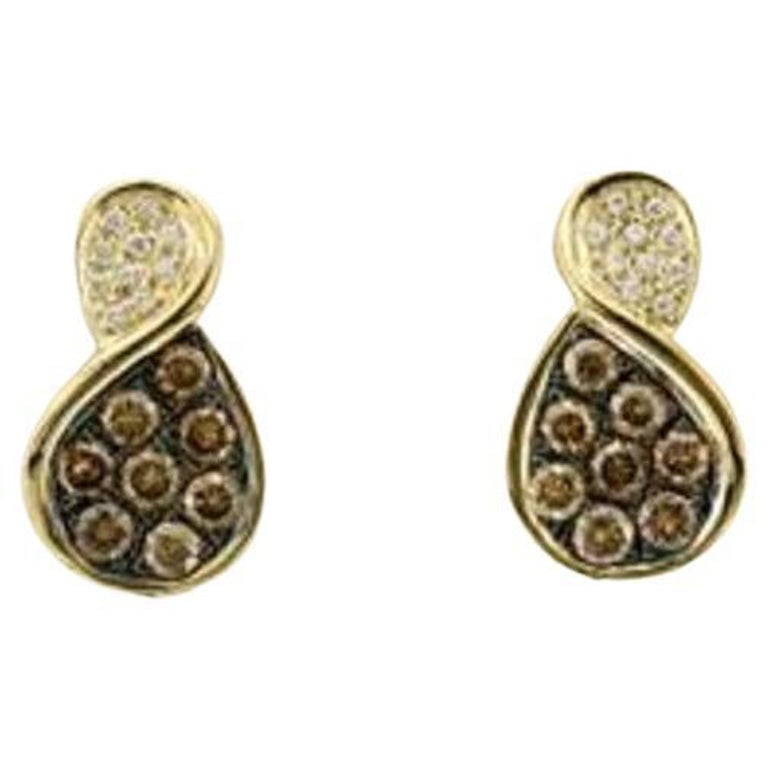Grand Sample Sale Earrings featuring Chocolate Diamonds , Vanilla ...