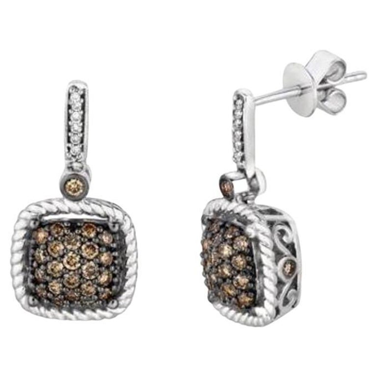 Grand Sample Sale Earrings Featuring Chocolate Diamonds, Vanilla ...
