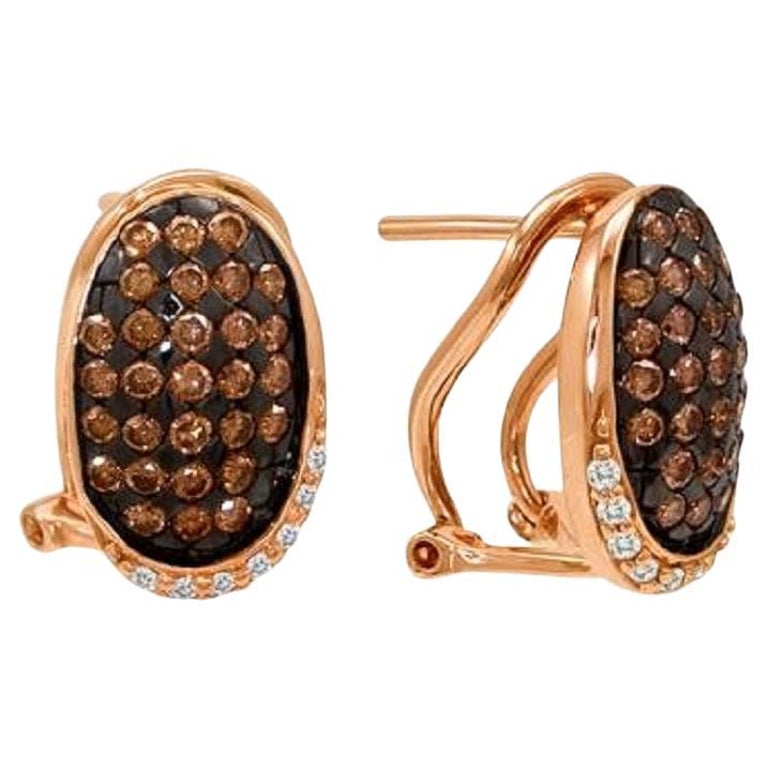 Grand Sample Sale Earrings Featuring Chocolate Diamonds, Vanilla ...
