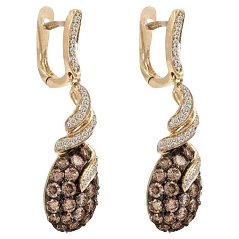 Grand Sample Sale Earrings Featuring Chocolate Diamonds, Vanilla ...