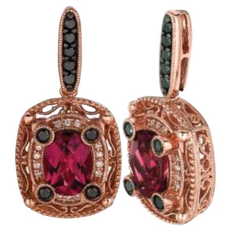 Grand Sample Sale Earrings Featuring Passion Fruit Tourmaline For Sale ...