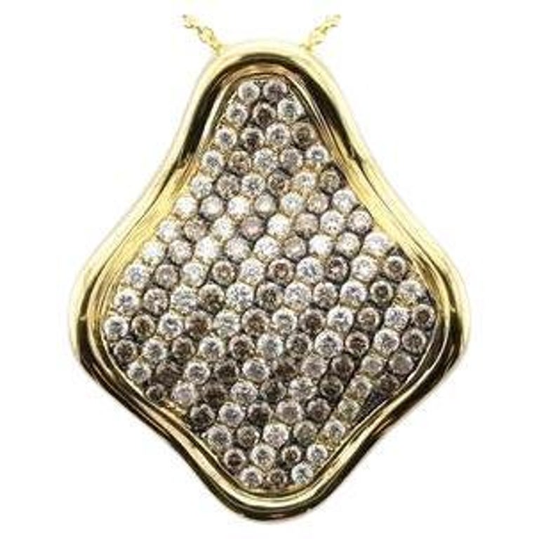 Grand Sample Sale Pendant Featuring 7/8 Cts. Vanilla Diamonds, 7/8 Cts ...
