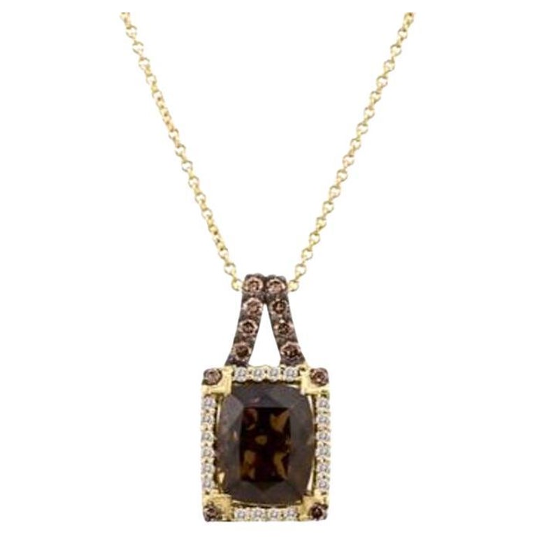 Grand Sample Sale Pendant Featuring Chocolate Quartz Chocolate Diamonds ...